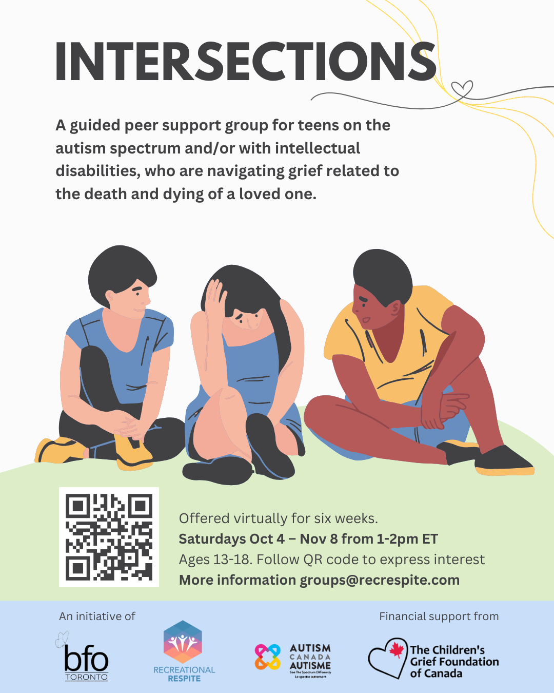 Intersections: Grief Peer Support Group for Teens on the Autism ...